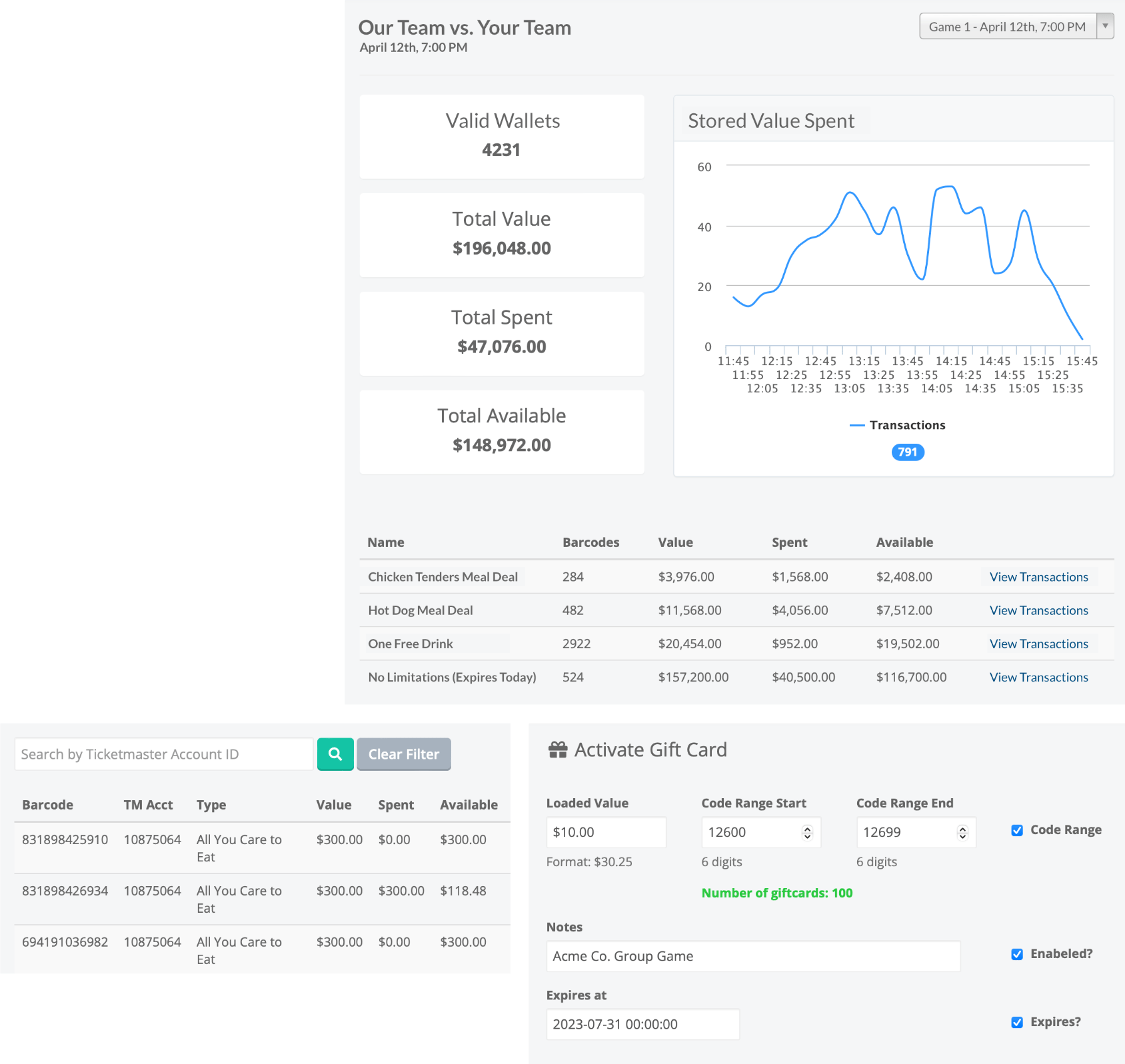 FanMaker Mobile Wallet Payments